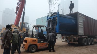 Cina Lavori di costruzione schermo rotativo a tamburo magnetico per la separazione dei granuli di acciaio e di metallo in vendita