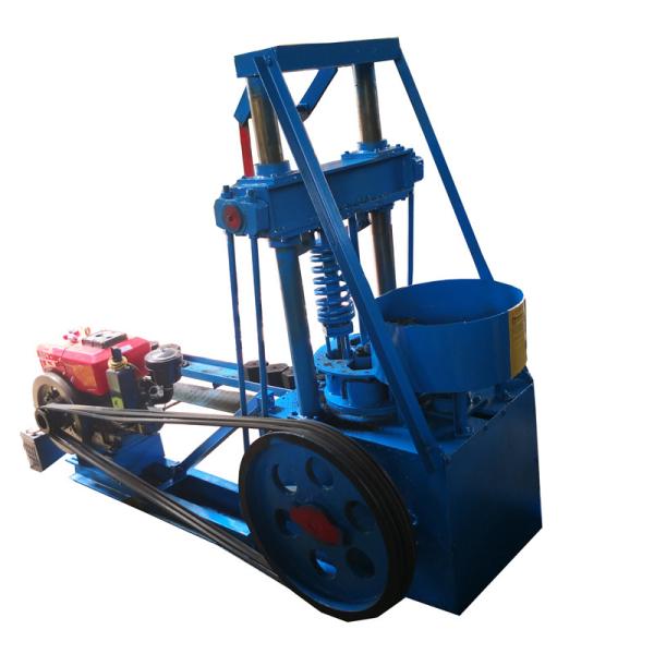 Quality Coal Breeze Raw Material Diesel Engine Charcoal Press Hexagon Briquette Making for sale
