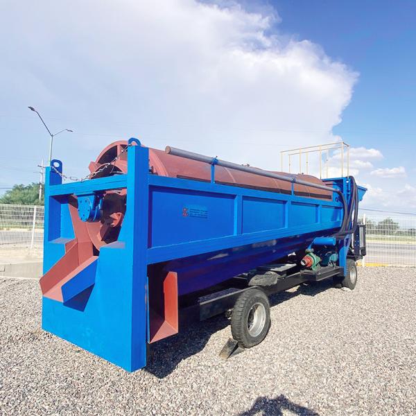 Quality Popular Small Trommel 200 Tph Alluvial Mine Trommel Designed for Energy Mining for sale