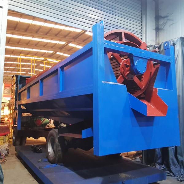 Quality Popular Small Trommel 200 Tph Alluvial Mine Trommel Designed for Energy Mining for sale