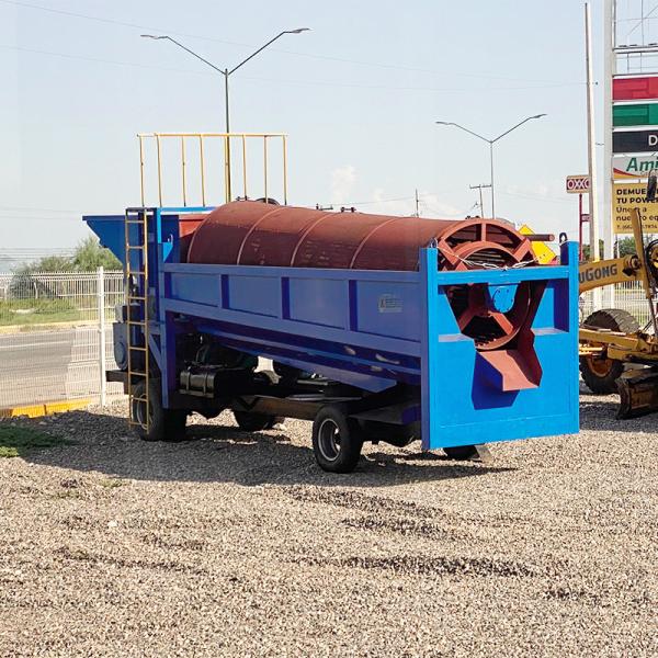 Quality Popular Small Trommel 200 Tph Alluvial Mine Trommel Designed for Energy Mining for sale