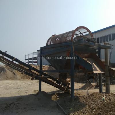 China Dieselmotor zand zeefmachine voor strand zand 1-100mm Ontlading Grootte 6mm organische Te koop