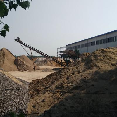 China Dieselmotor zand zeefmachine voor strand zand 1-100mm Ontlading Grootte 6mm organische Te koop