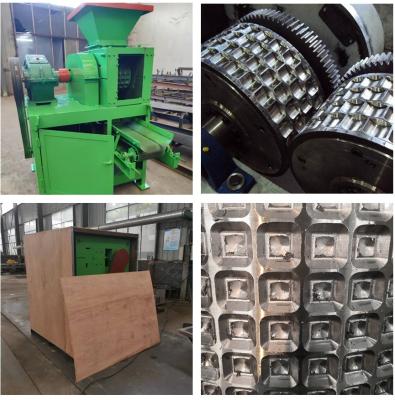 China Advanced Environmental Protection Machinery Pillow Shape Charcoal Briquettes Press Making Machine for sale