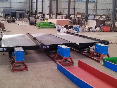 China Efficiently Collect Gold Mineral Separation Lab Portable Mini Gold 6S Shaking Table for sale