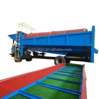 China Gravity Separator Big Scale Trommel Screen Gold Ore Mining Equipment with Double Screen for sale