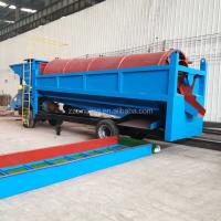 China Gravity Separator Big Scale Trommel Screen Gold Ore Mining Equipment with Double Screen for sale