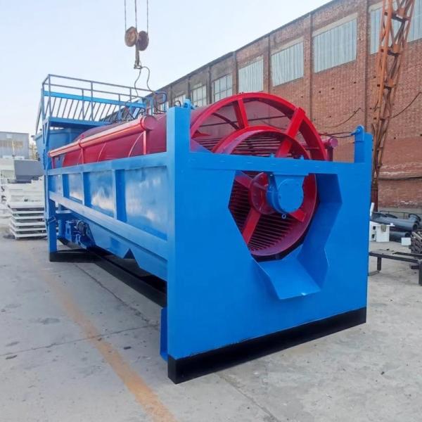 Quality 100 Ton Gold Wash Trommel Screen Large Capacity Gold Separator for Portable for sale