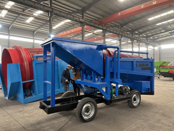 Quality 220V/380V Gold Sand Separator Alluvial Gold Mining Machinery Washing Plant Gold for sale