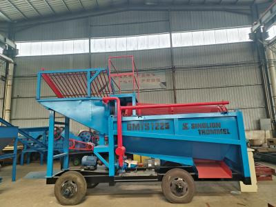 中国 モバイル トロンメルスクリーン 鉱山 金 トロンメル洗浄工場 鉱石 金機械分離機 販売のため