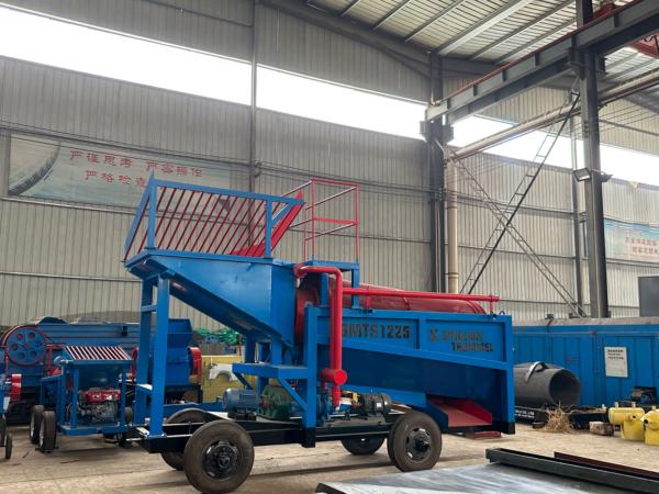 Quality Mobile Trommel Screen Mining Gold Trommel Washing Plant with Ore Gold Machinery for sale