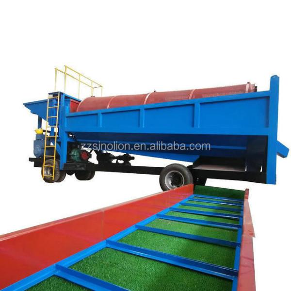 Quality Alluvial Gold Mobile Trommel Gold Wash Plant Trommel Screen for Mine Gold Separation for sale