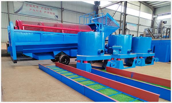Quality Alluvial Gold Mobile Trommel Gold Wash Plant Trommel Screen for Mine Gold for sale