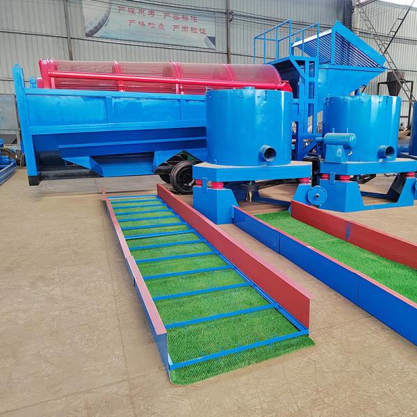 Quality Alluvial Gold Trommel Equipment for Big Scale Mobile Washing Plant within for sale