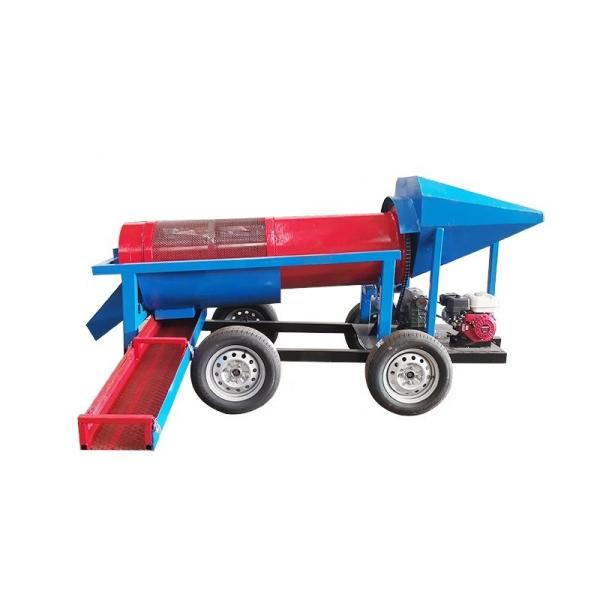 Quality 10 Tons/Hour Portable Gold Mining Machinery for Gold Washing in Small-Scale for sale