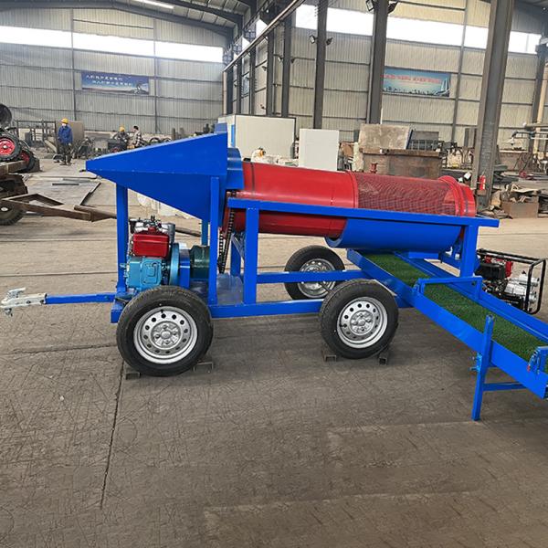Quality 10 Tons/Hour Portable Gold Mining Machinery for Gold Washing in Small-Scale for sale