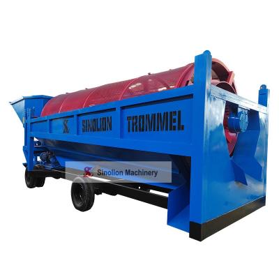China 200 Tons Per Hour Alluvial Gold Mining Equipment for Separating Mine Processed Materials for sale