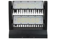 China 80W LED Adjustable Wall Pack Light 5000K IP65 Waterproof 100-277V for sale