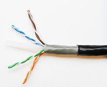 Cat 6  SFTP LSZH cable Category 6 SF/UTP 4X2X23 AWG Low somke zore halogen free cable