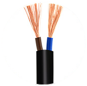 H05vv-F Flexibele kabel 2 kern