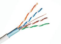 China Copper Lan Cable , Cat.5e  FTP Cable Shielded Networking Cable  4 Pair 1000 ft (305 m) Pull Box for sale