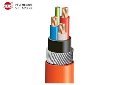 중국 낮은 연소 제로 할로겐 케이블 0.6/1kV Cu/XLPE/LSZH 구리 선도자를 가진 장갑 케이블 판매용