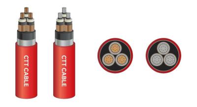 Cina Cavo di alimentazione corazzato, conduttore rotondo in rame, forma personalizzata, colore per prestazioni in vendita