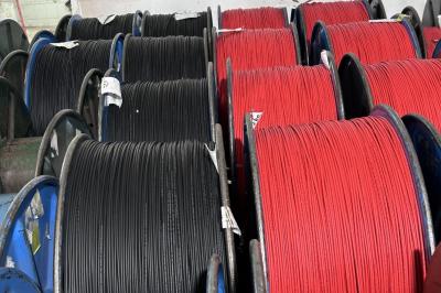 Cina Cavo di energia solare Cavo fotovoltaico alogen-free conduttore di rame incrinato AC 1.0/1.0kV ((DC 1.5kV) in vendita