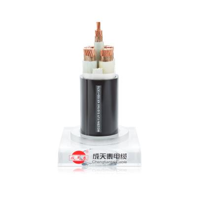 China Voltagem de ensaio 3.5KV/5min Cabos halogênicos sem fumo com envoltório de fita de mica e condutor de cobre enrolado à venda