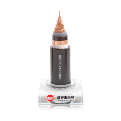 중국 최적의 전력 분배와 내구성 있는 표시를 위한 검은 껍질 단열 전력 케이블 판매용