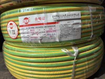 China PVC Insulated Copper Building Wire With 99.95 Purity Electrical Cable Copper Conductor 300 / 500 V for sale