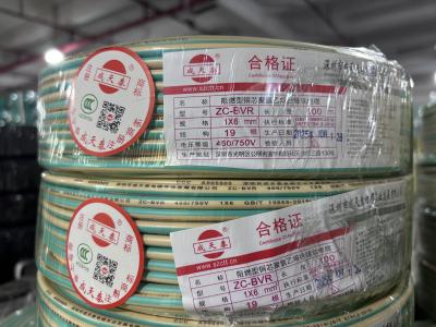 China Copper Conductor Building Wire Designed Domestic Decoration Electrical Systems Long Lasting Performance 450 / 750V for sale