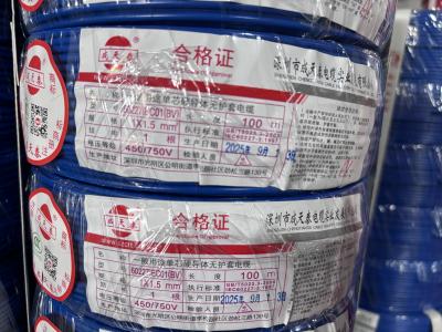 China Standard Delivery Length 100 Meters Per Coil Copper Industrial Building Cable Indoor Outdoor Cable Designed For Industrial 450/750V for sale