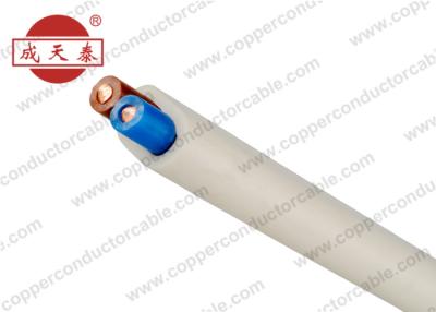 China BVVB Electrical Cable Wire / 2.5 Mm Flat Copper Wire for sale