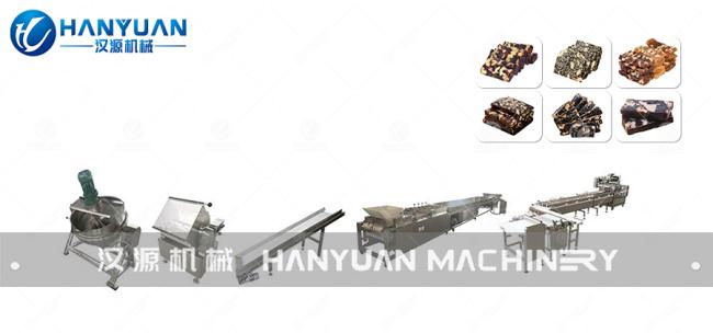 HANYUAN Sesame Flake Making Machine - Complete Production Line Overview