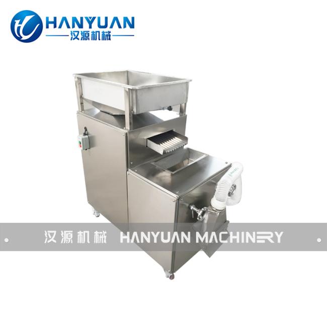Peanut skin peeling and crushing machine