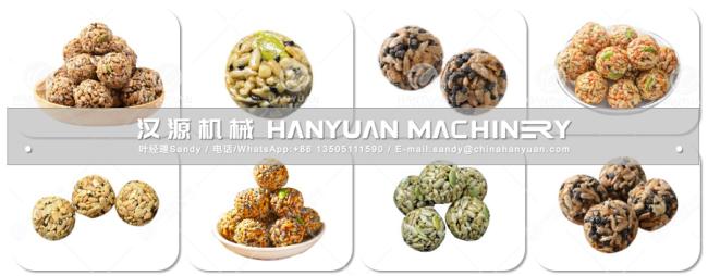 Sample of Nuts Candy Ball Products