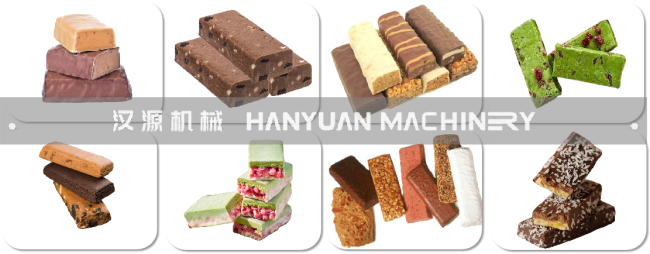Sample protein bars produced by HANYUAN machinery
