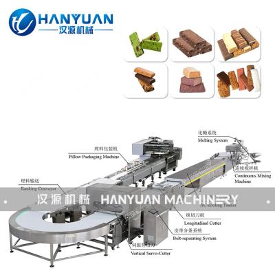 China Double Layer Protein Bar Line Nutrition Bar Making Machine for sale