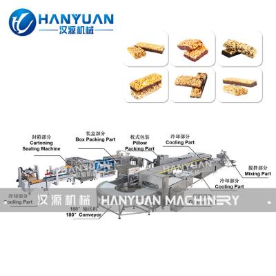 China High Output Protein Bar Cutting Machine Industrial Energy Bar Making Machine for sale