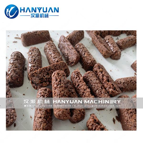 Quality Efficient Chocolate Bar Making Machine Oatmeal Chocolate Bar Forming Machine for sale