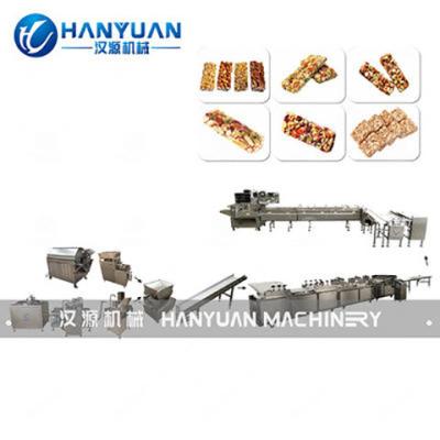 China Square Nuts Bar Production Line Peanut Bar Making Machine Stainless Steel for sale