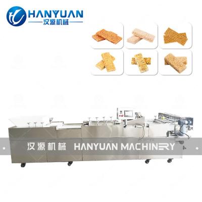 China Fully Automated Sesame Peanut Bar Production Line Servo Protein Bar Manufacturing Machine for sale