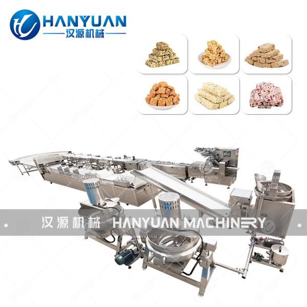 Quality 300kg/H Peanut Bar Production Line Sesame Bar Making Machine for sale