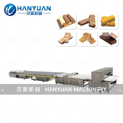 China 400kg/H Cereal Bar Forming Machine Customization Nutrition Bar Manufacturing Equipment for sale