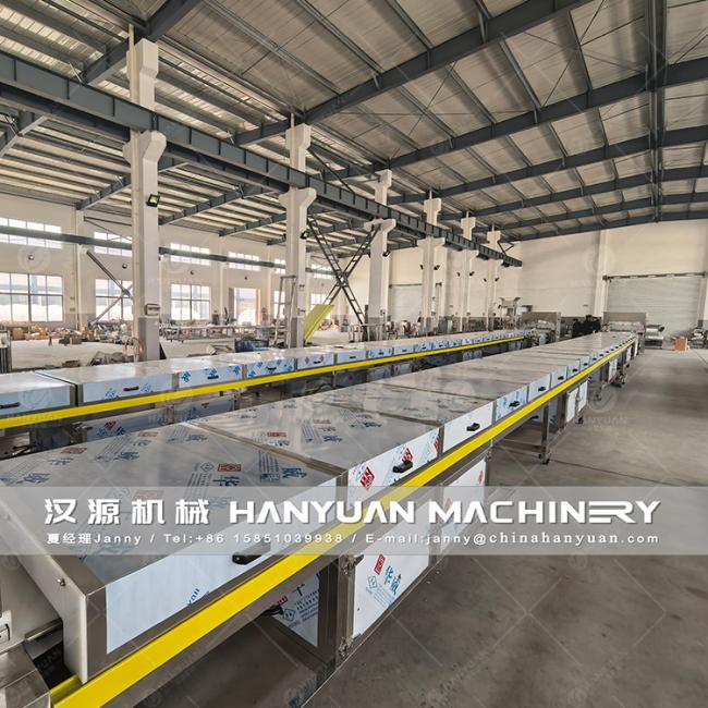 Cooling Tunnel for cereal bar processing