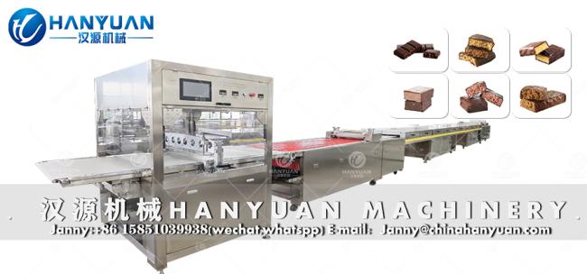 Industrial protein bar machine production line overview