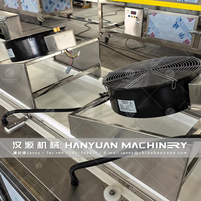 Fan Cooling System for Puffed Rice Bar Machine