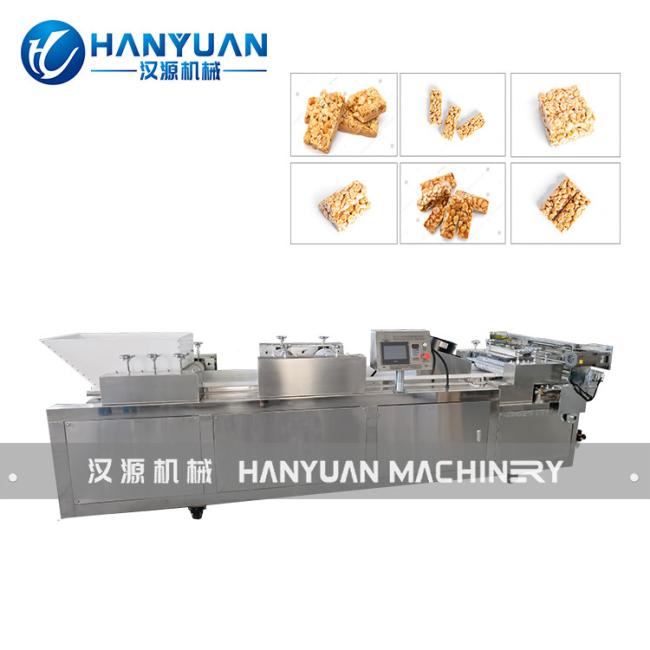 Puffed rice bar cutting machine