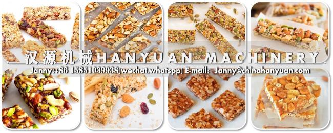 Cube Nuts Bar Cutting Machine sample product
